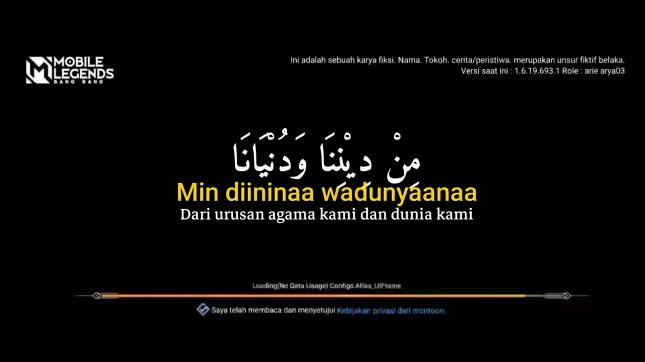Loading screen Mobile legends bang bang - YouTube