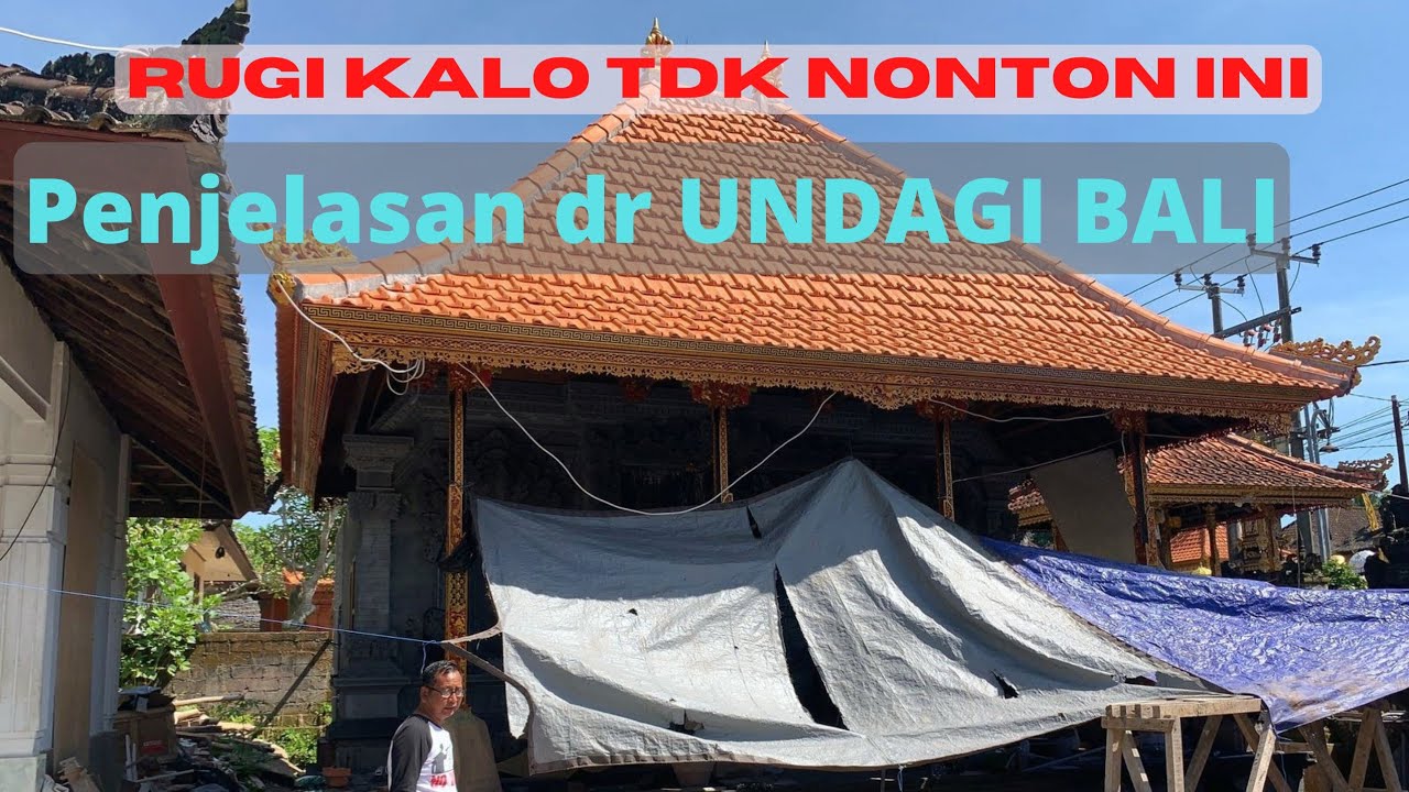 DISAIN dan Penjelasan BALE DAJA METEN BANDUNG oleh UNDAGI BALI sesuai ...