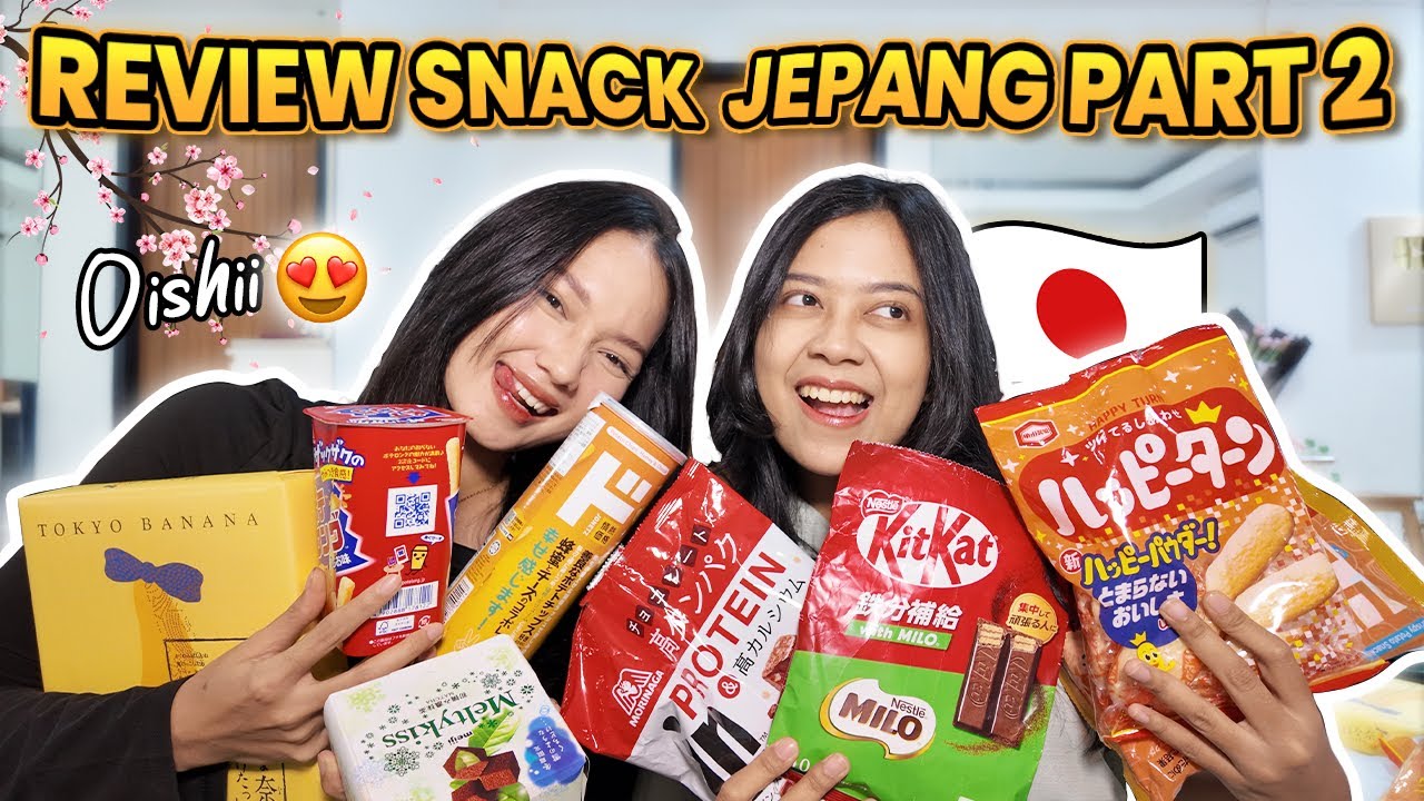 COBAIN SNACK-SNACK DARI JEPANG!!!!! 🇯🇵 - YouTube