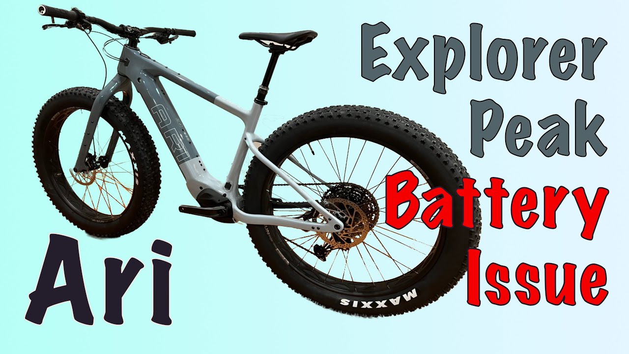 Ari Explorer Peak | A great looking e-fat bike but I have a battery ...