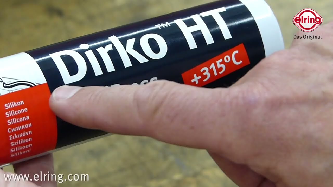 Elring Dirko HT Profipress Silikon RTV 315°C - YouTube