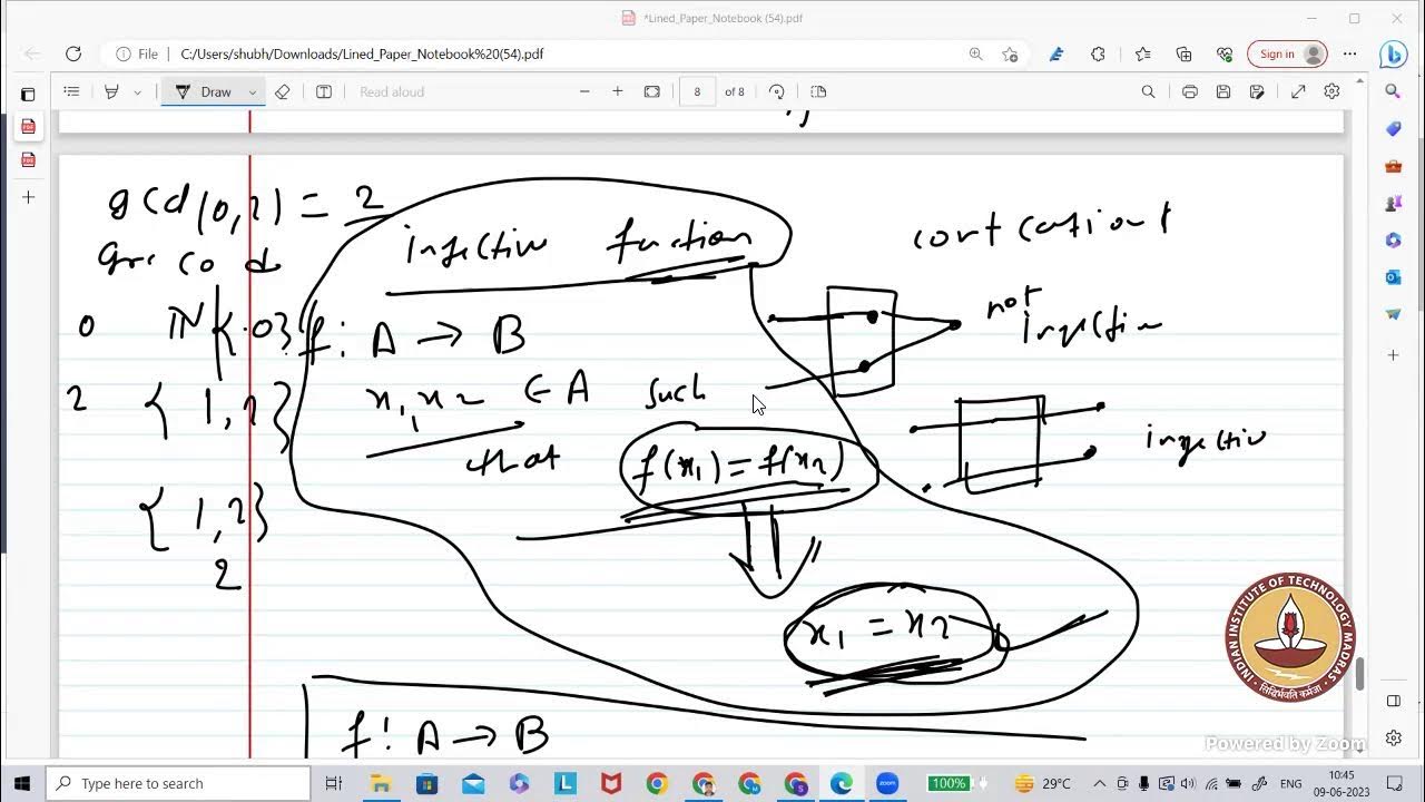 Maths 1 - Open Session 2 - Week 1 - YouTube