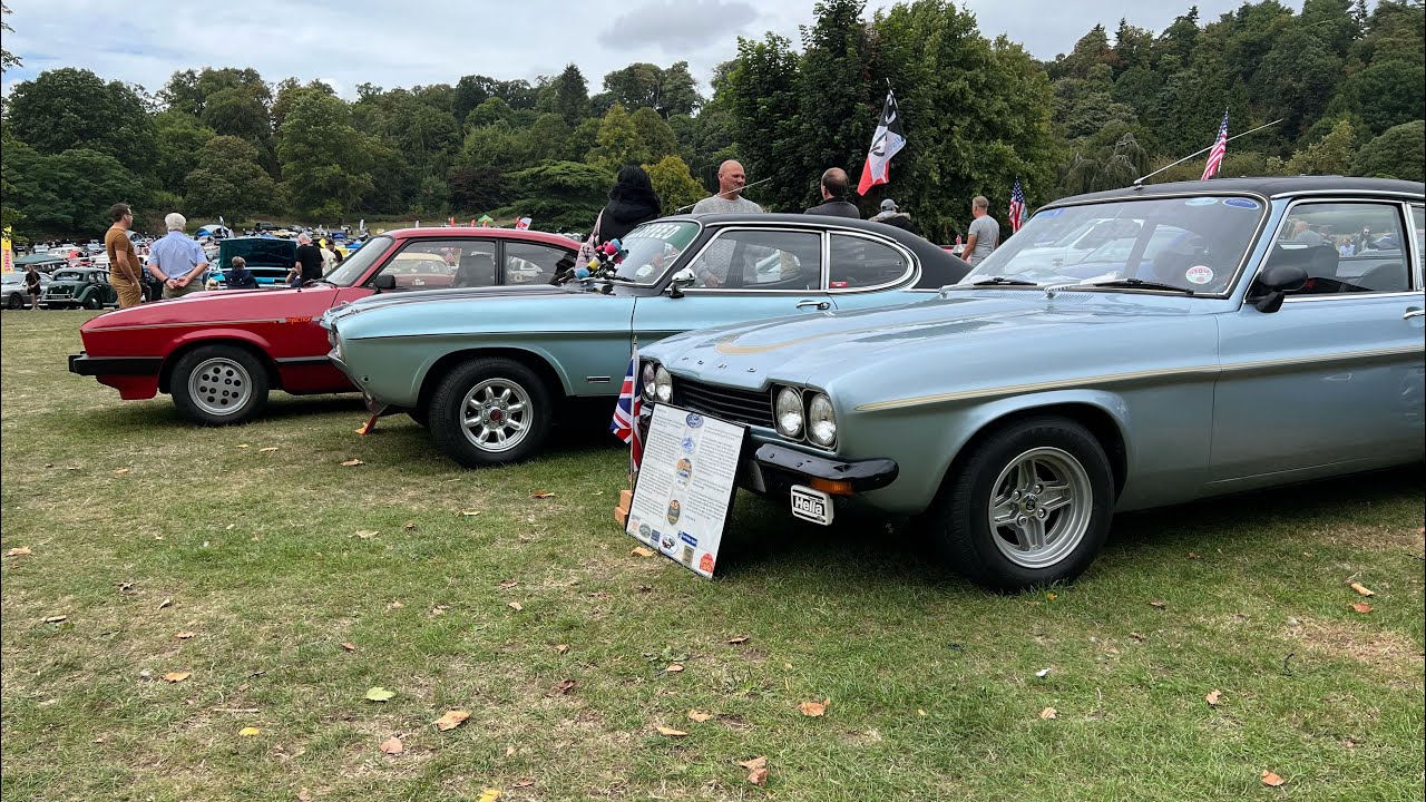 Ford classics at Old Wagon and Horses car show - YouTube