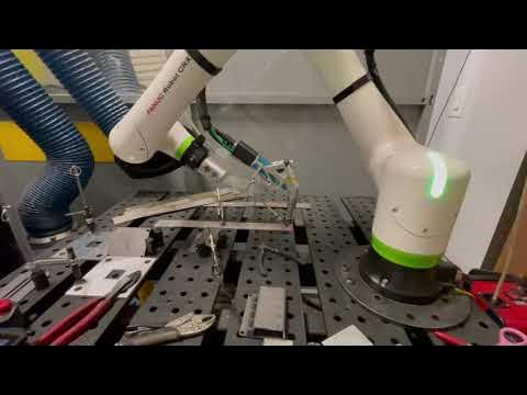 LightBOT - Fanuc CRX to IPG LightWELD laser welding co robot - Testing ...