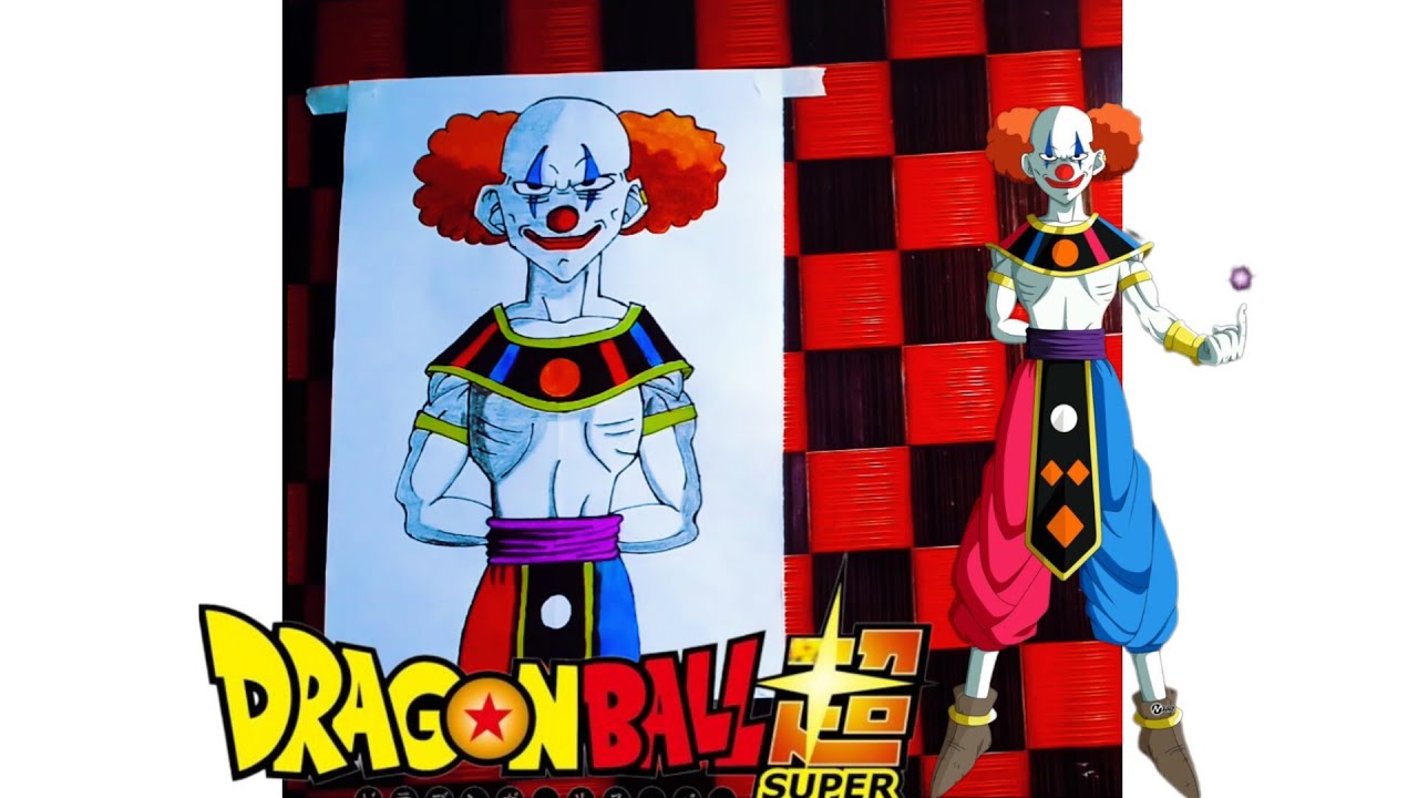Drawing belmod God of destruction | dragon ball super - YouTube