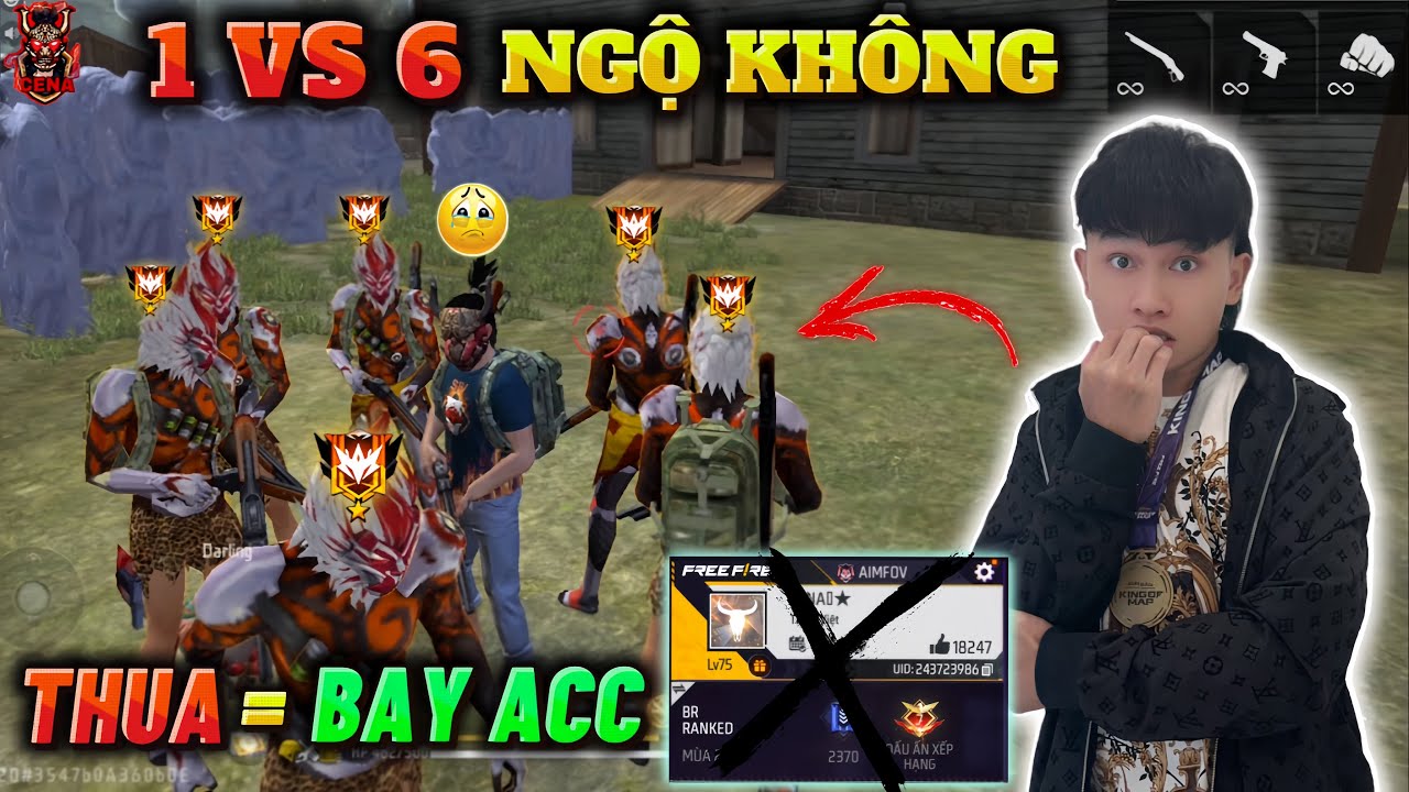 𝐅𝐑𝐄𝐄 𝐅𝐈𝐑𝐄 | CENA Bị Ngộ Không Gạ Kèo 1 Vs 6 Cực Căng, Nếu Thua Sẽ Bay ...