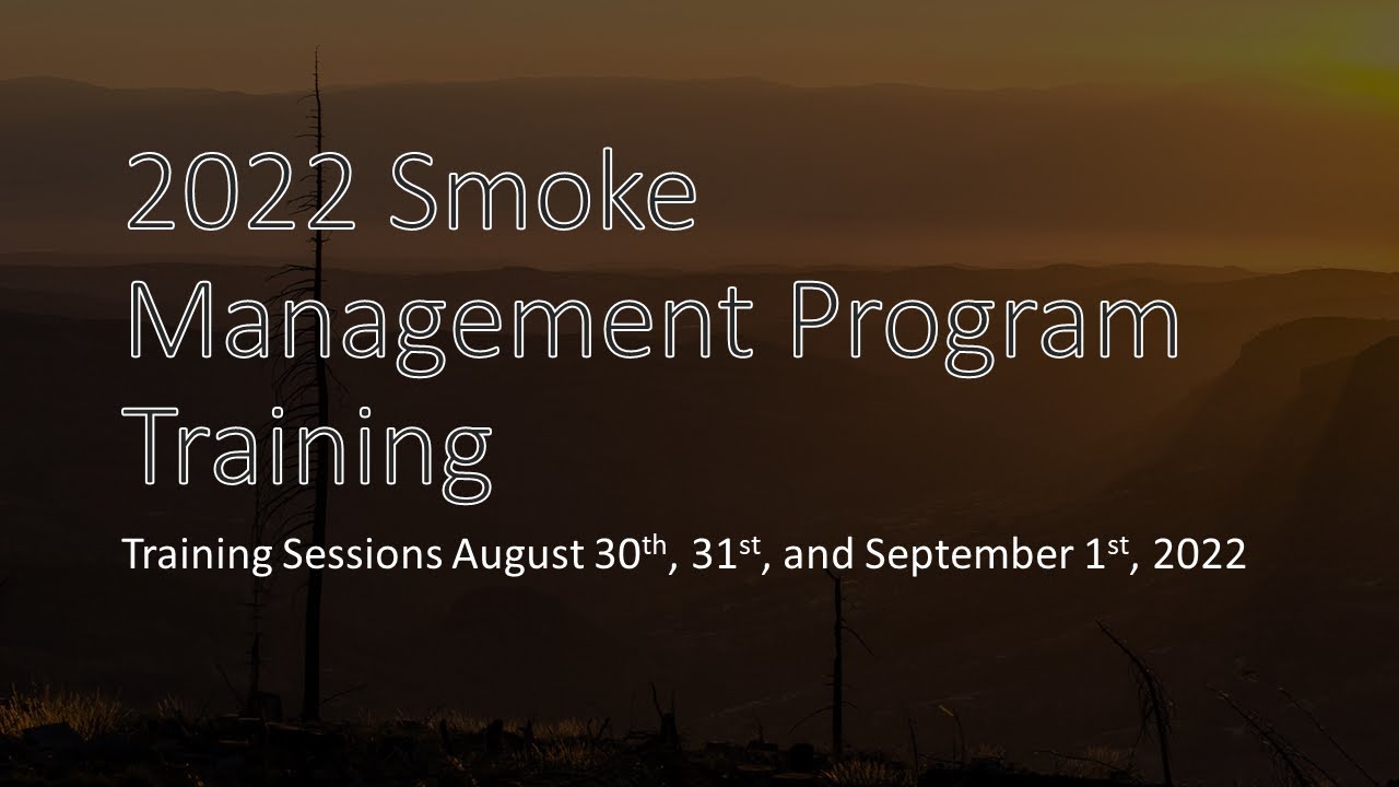Western Weather Group - 2022 Fall Burn Smoke Management Program ...