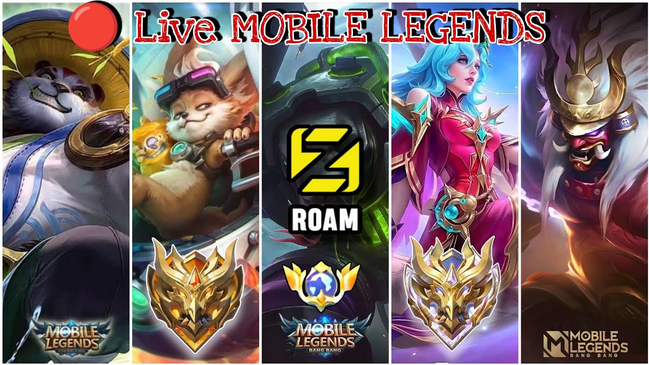 🔴 Live MOBILE LEGENDS ! 😅 || SOLO ROAMER || #Live Mobile Legends! - YouTube