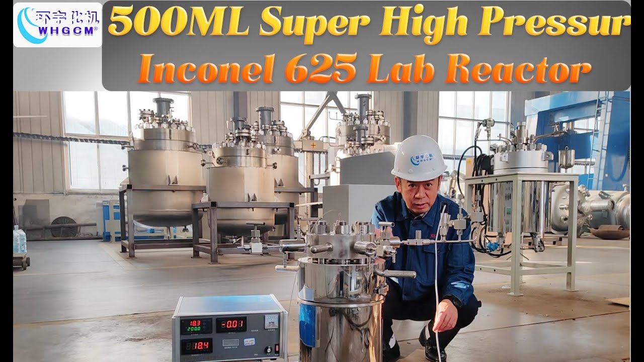 500ML Super High Pressure Super High Temperature Inconel625 Electric ...