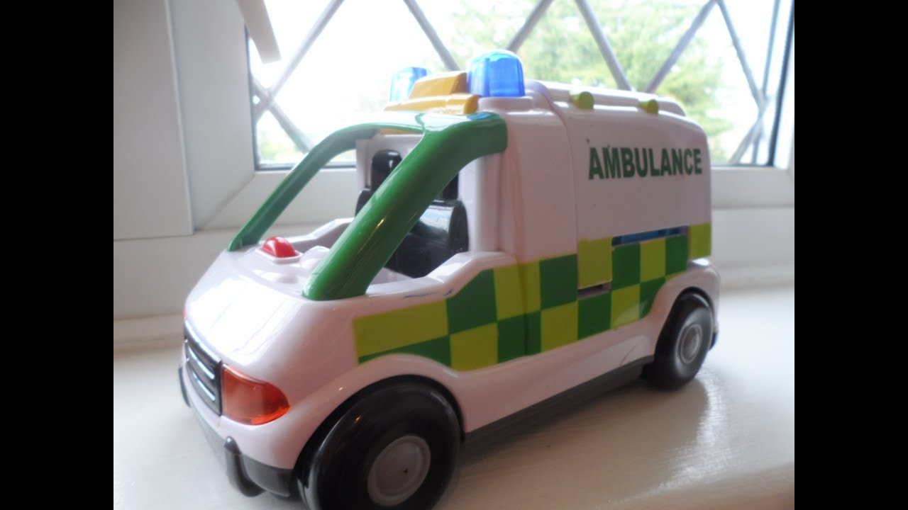 EARLY LEARNING CENTRE ELC TOY PRESCHOOL AMBULANCE - YouTube