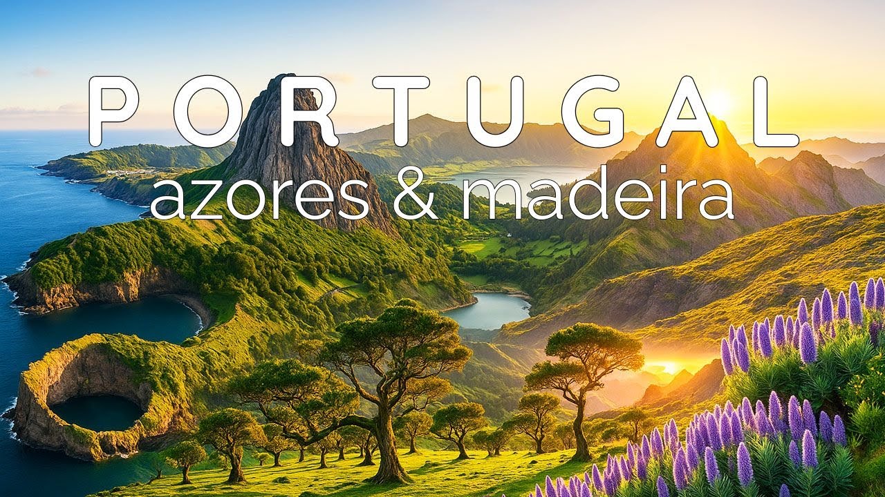 Relaxing 4K Film: Explore the Stunning Azores & Madeira in Portugal ...
