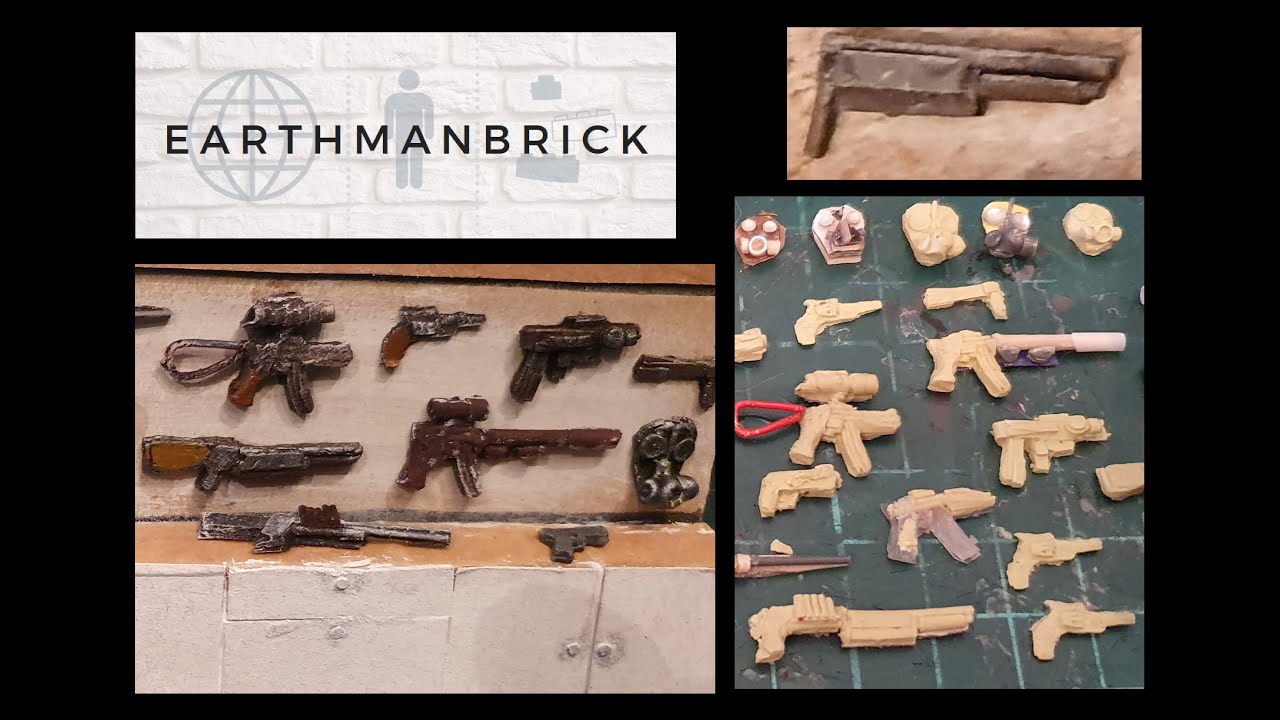 Scratch Build: Wall Guns & Gas Masks - YouTube