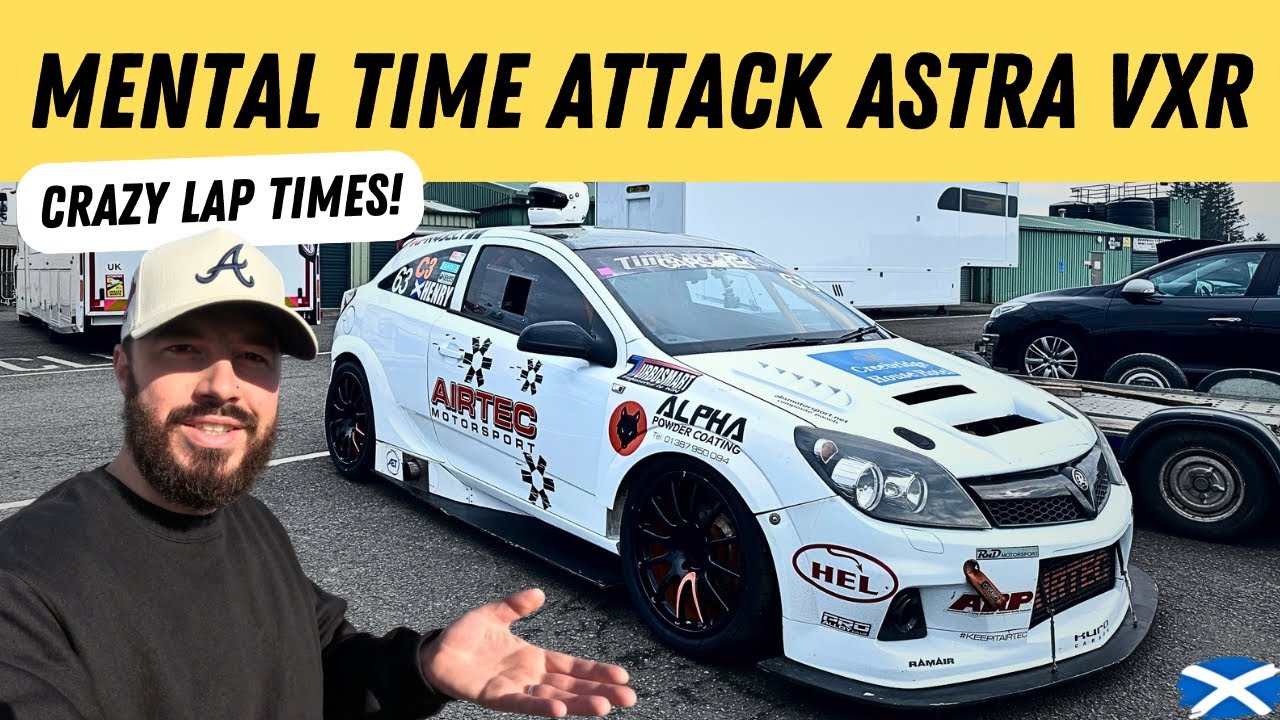INSANE 600BHP Astra VXR Time Attack Thrash at Knockhill! High-Octane ...