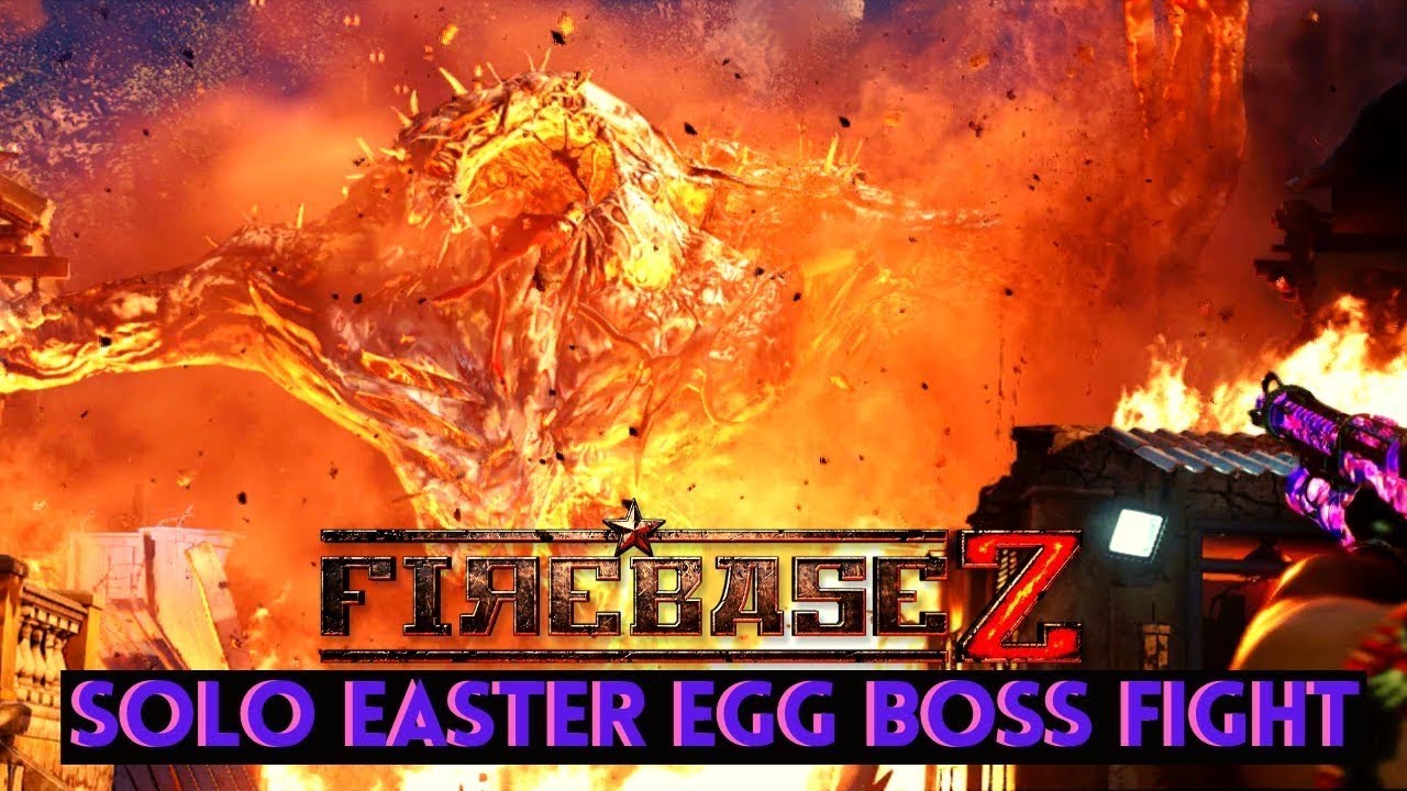 Black Ops Cold War FIREBASE Z *SOLO* Easter Egg BOSS FIGHT!! - YouTube