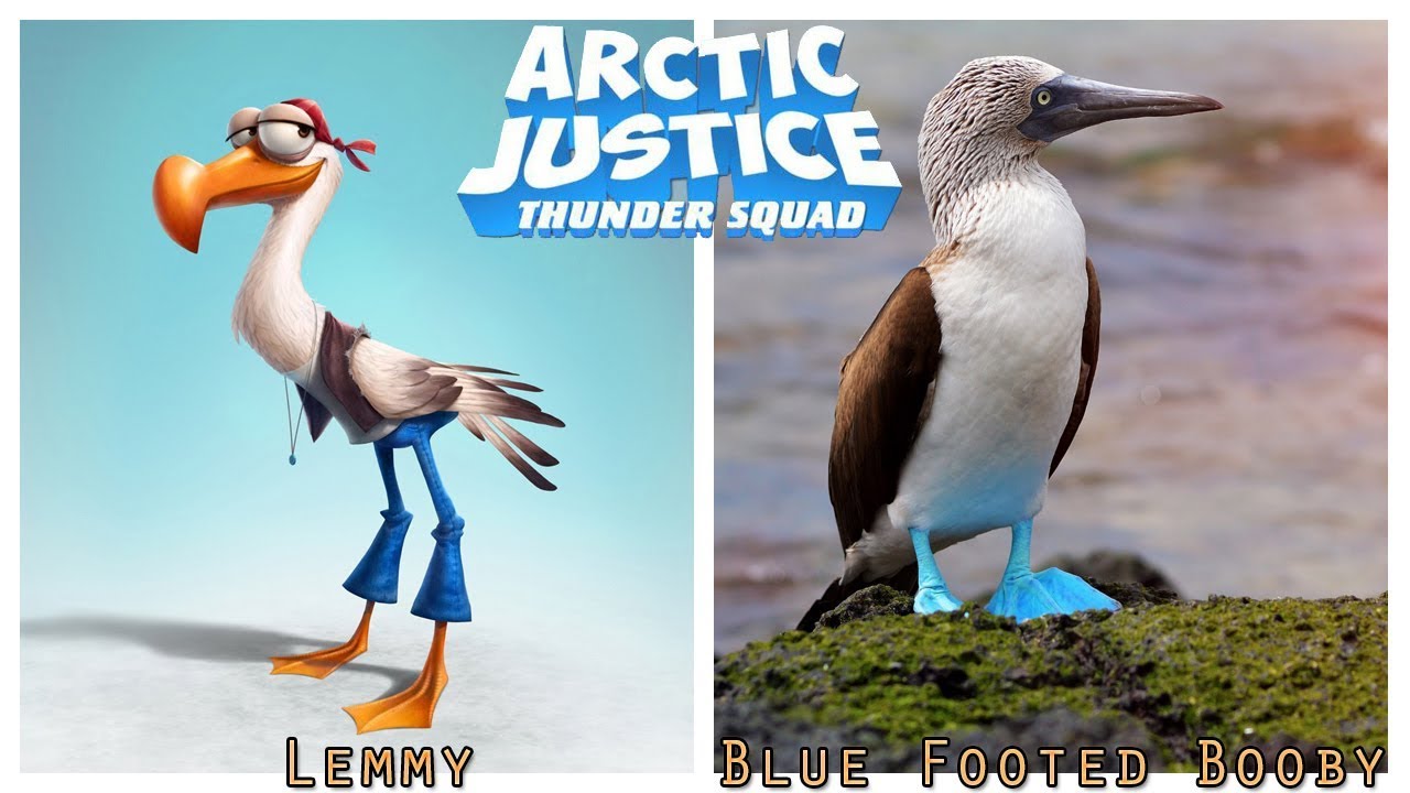 Arctic Justice: Thunder Squad 2018 Characters in Real Life - YouTube