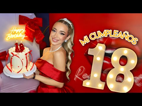Mi FIESTA DE 18 AÑOS | Red Party🍒🔞