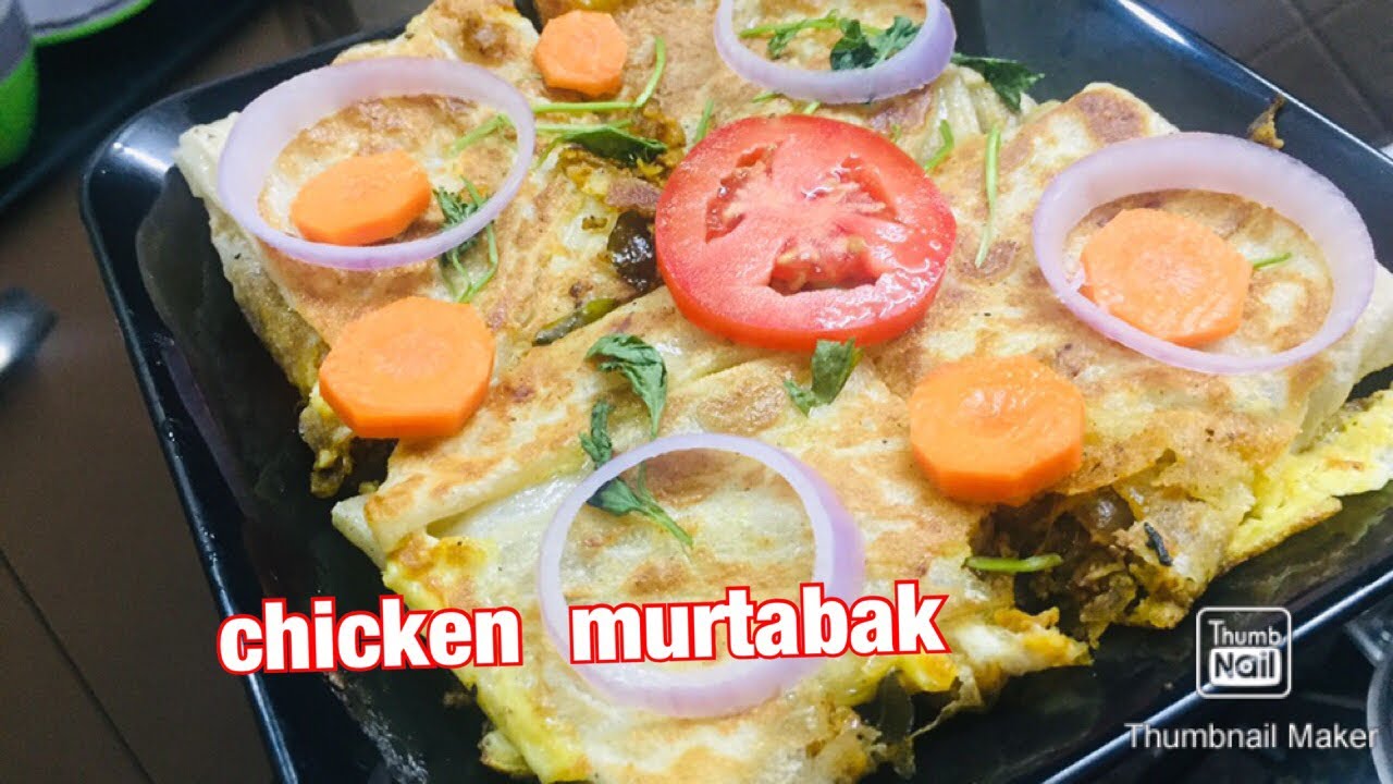 Chicken murtabak recipe in Malayalam /Malaysian style - YouTube