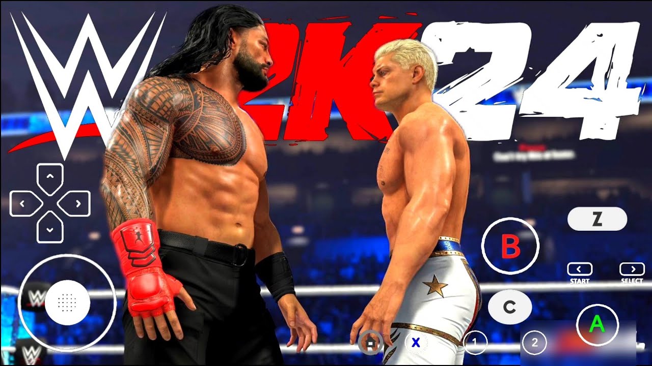 WWE 2K24 Wii | Version 2 | WWE 2K24 Dolphin Emulator - YouTube