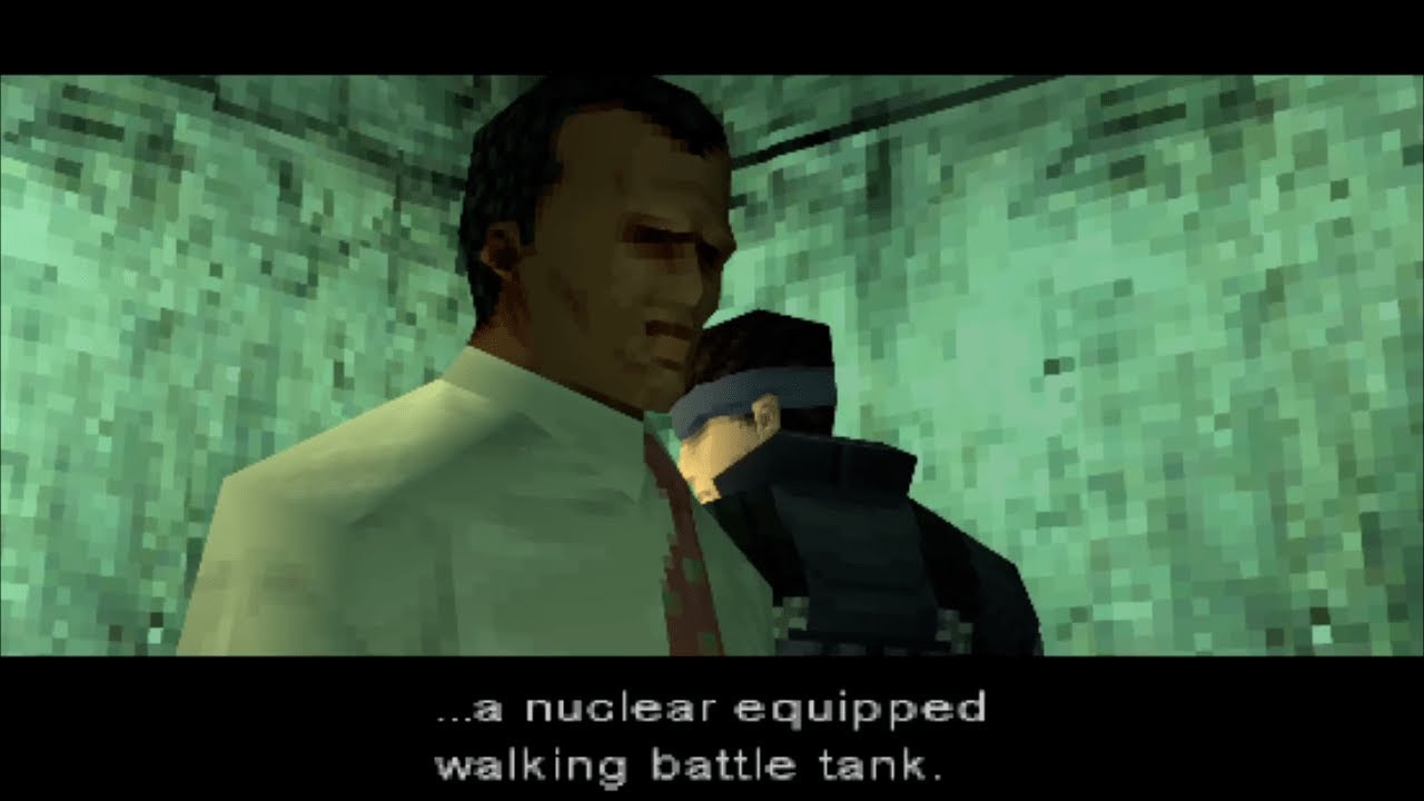 DARPA Chief Donald Anderson Cutscene | True Widescreen | Metal Gear ...