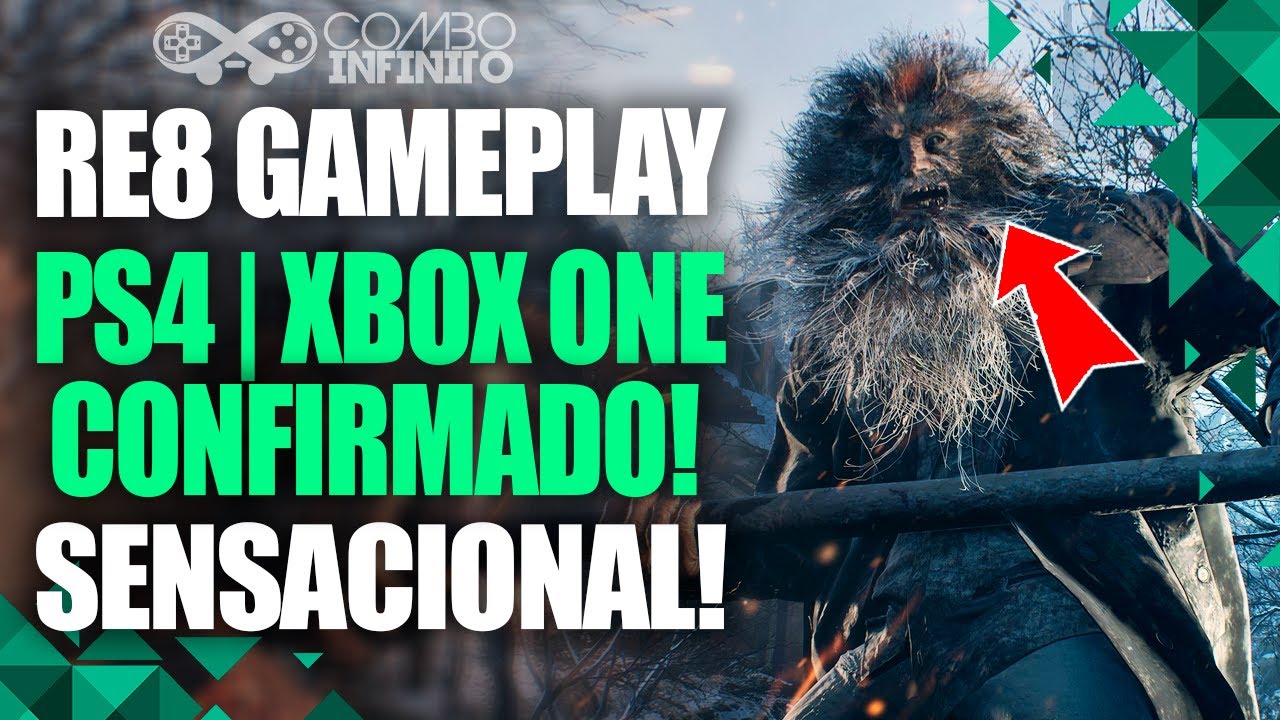 REACT! RESIDENT EVIL SHOWCASE! GAMEPLAY DE RE8, PS4 E XBOX ONE, NOVAS ...