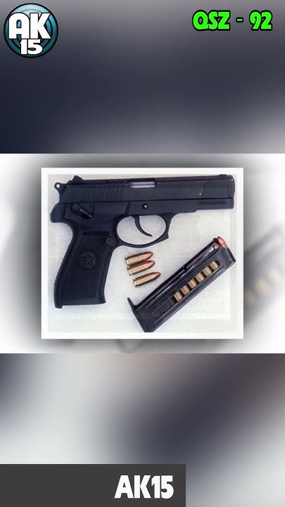 QSZ – 92 pistol - YouTube