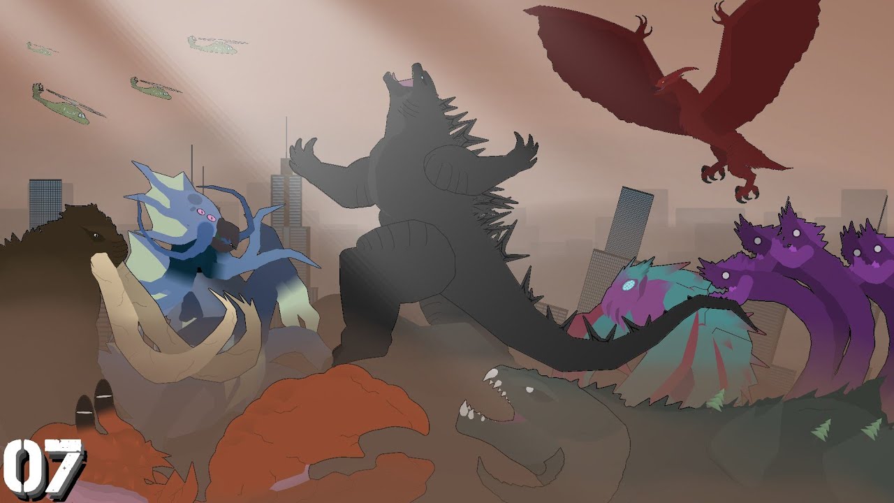 Monsteverse Primal ZERO EP 7 Final [stick nodes] #animation#godzilla# ...