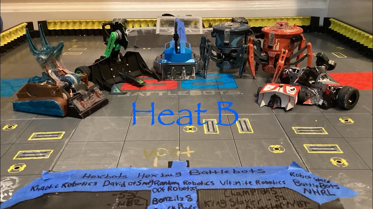 Hexbots Hexbug Battlebots series 3: Heat B - YouTube