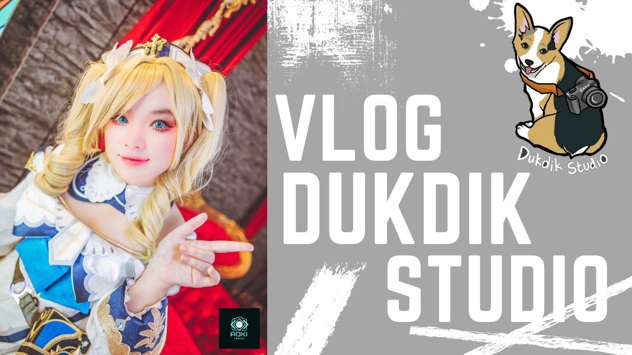 Vlog Dukdik studio สตูถ่ายคอสเพลย์ที่ได้รับความนิยม - YouTube