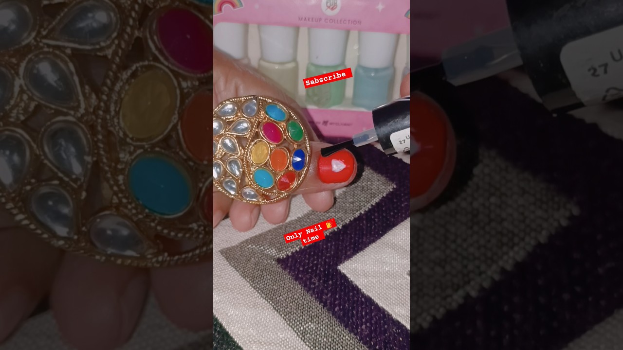 # youtube play button nail art # youtube trending # shorts😍🥰💅 - YouTube