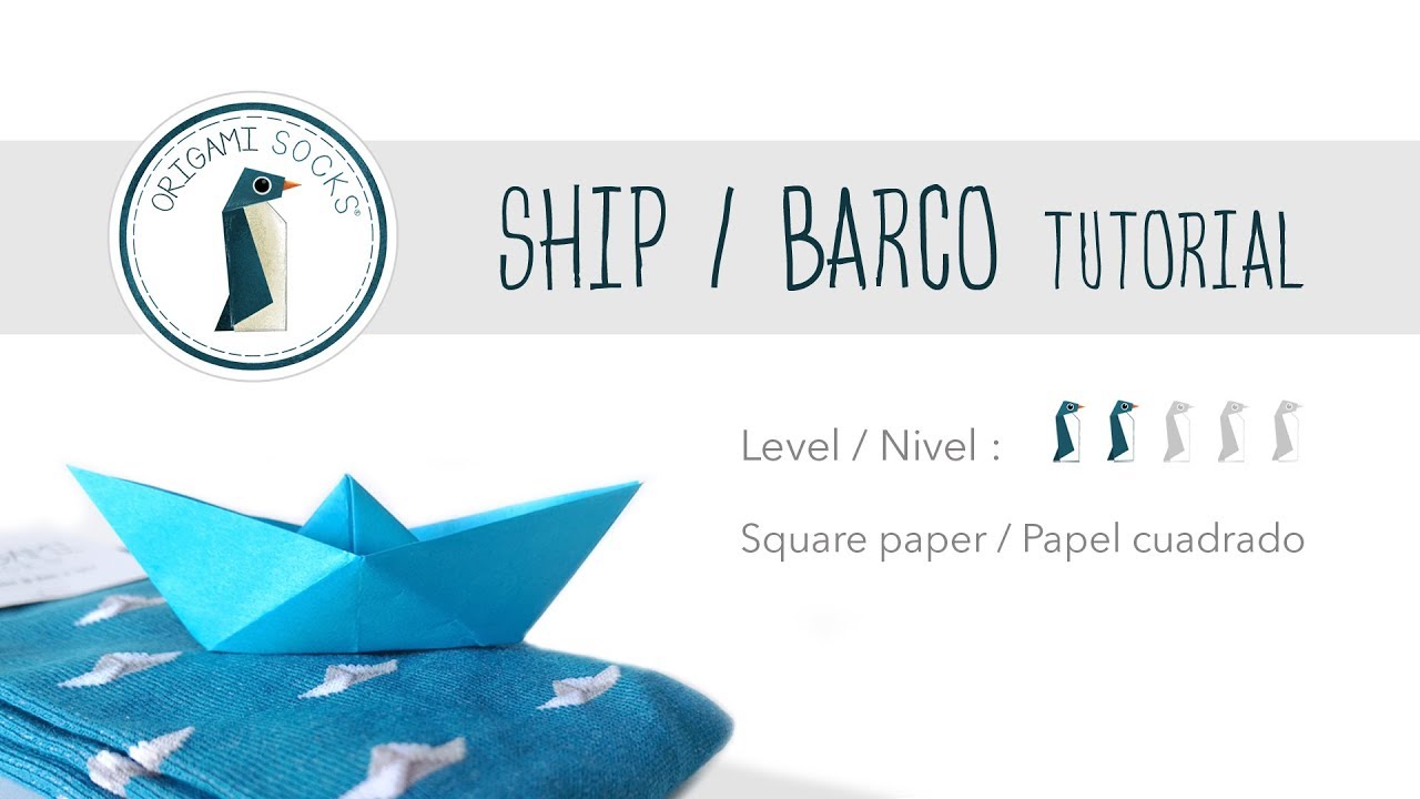 Tutorial Barco Origami / Origami Ship Tutorial - YouTube