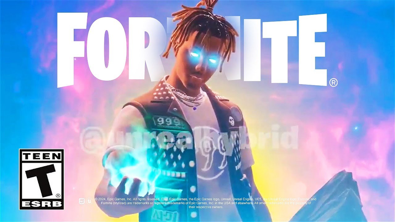 Fortnite Juice WRLD Arrives (Skin & Emote Showcase!) - YouTube