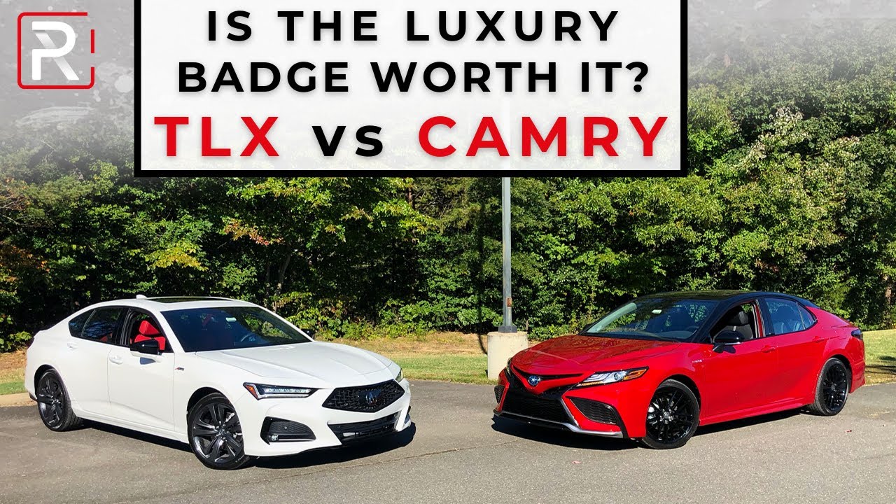 2021 Acura TLX A-Spec Vs. 2021 Toyota Camry XSE – Is The Luxury Badge ...