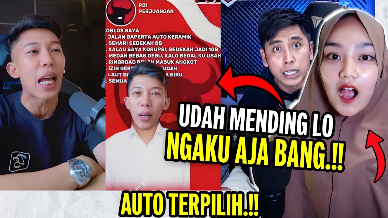 MEREKA ADU MEKANIK UNTUK MENJADI CALEG SABUN PIPEL ️ ️ - VIDEO REACTION ...