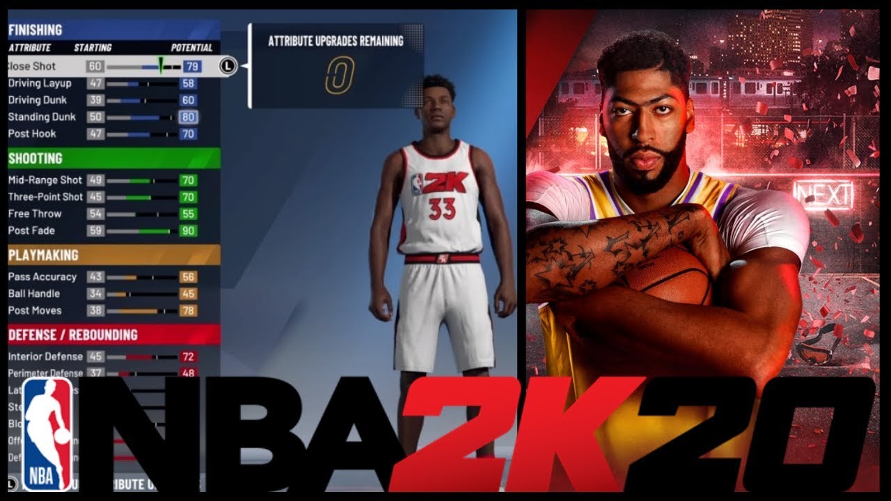 BEST BUILD IN 2K20 | MYPLAYER BUILDER WALKTHROUGH - YouTube