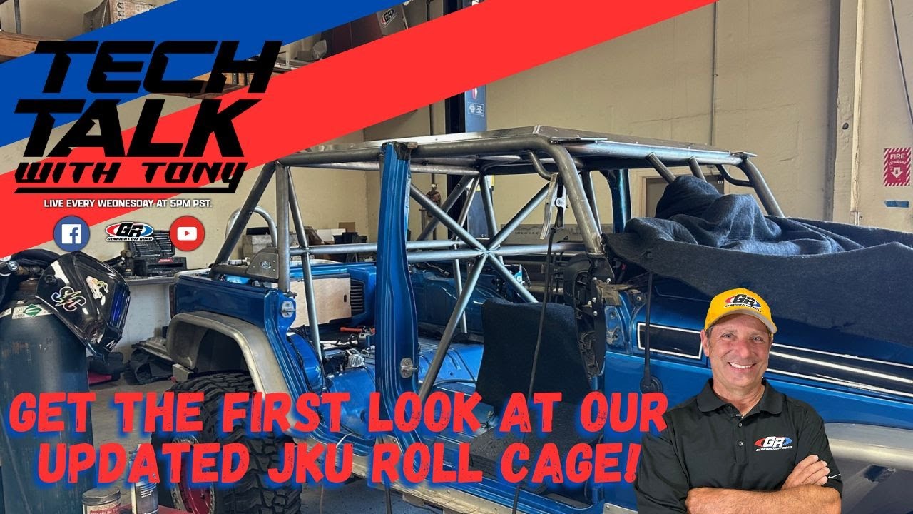Get The FIRST LOOK At Our UPDATED JKU Full Roll Cage! You're Going To ...