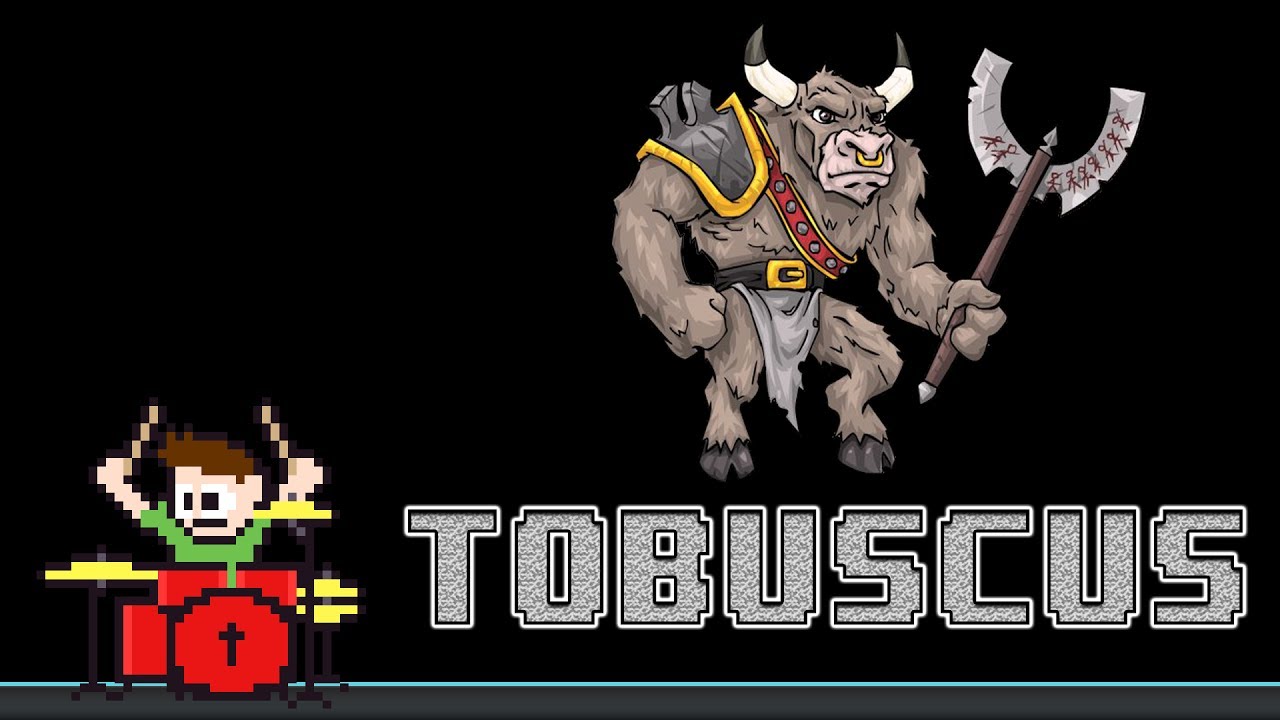 Tobuscus - Mini Minotaur Song (Drum Cover) -- The8BitDrummer - YouTube