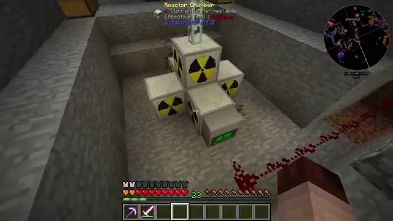 FTB Infinity: Nuclear reactor setup (300 EU/t) - YouTube