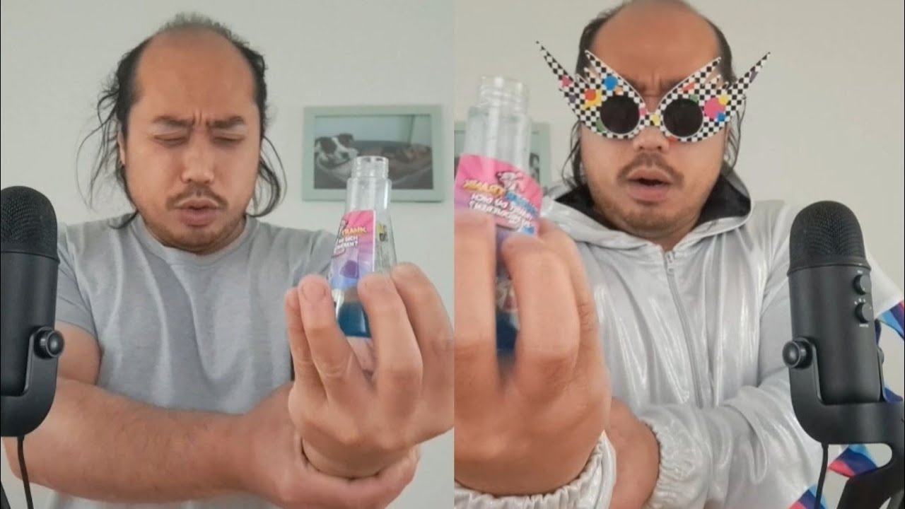 ASMR MAGIC POTION CANDY MOUTH SOUNDS & TRANSFORMING INTO SUPER BUBBLES - YouTube