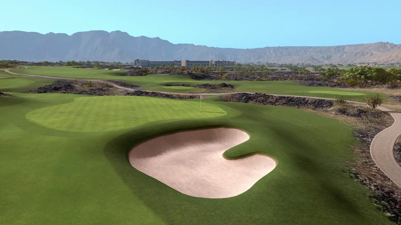 Black Desert Resort Golf Course Hole 8 - YouTube