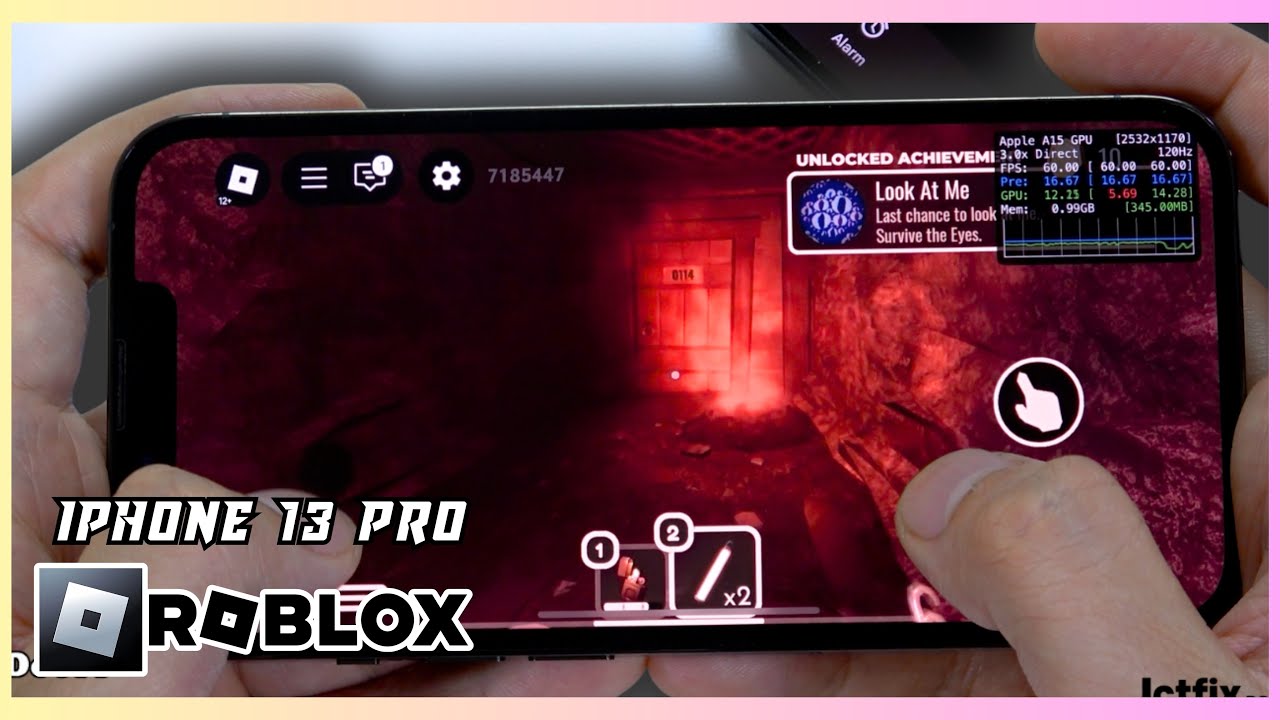 iPhone 13 Pro Roblox Gaming test Update | Blox Fruits, Doors - YouTube