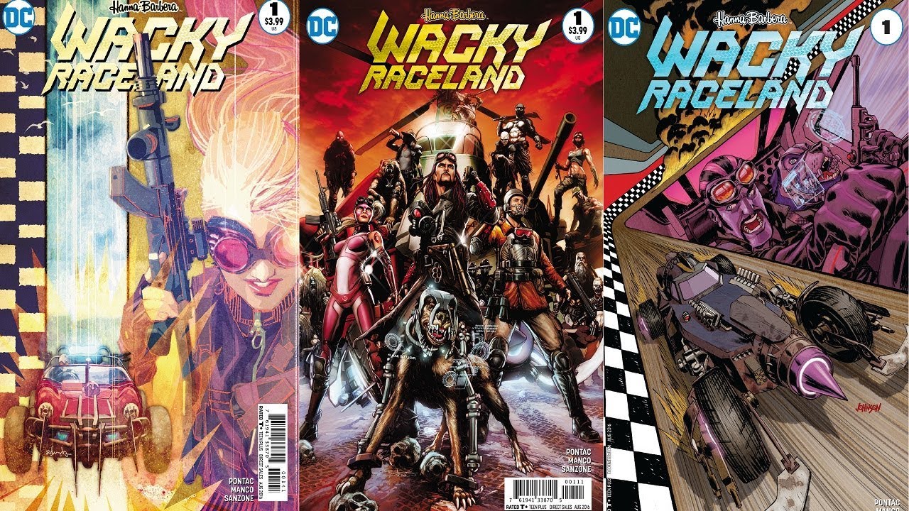 Wacky Raceland #1 (2016) is Hanna-Barbera's Mad Max - YouTube