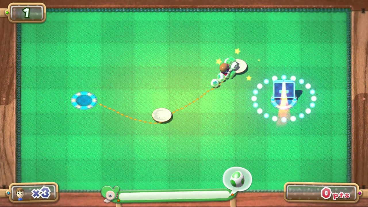 Nintendo Land - Yoshi's Fruit Cart - YouTube