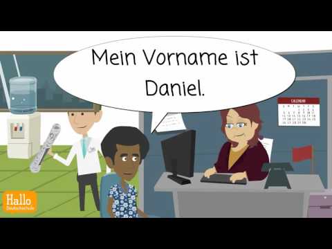 Deutsch lernen A1.1 / #2 / Personalien angeben