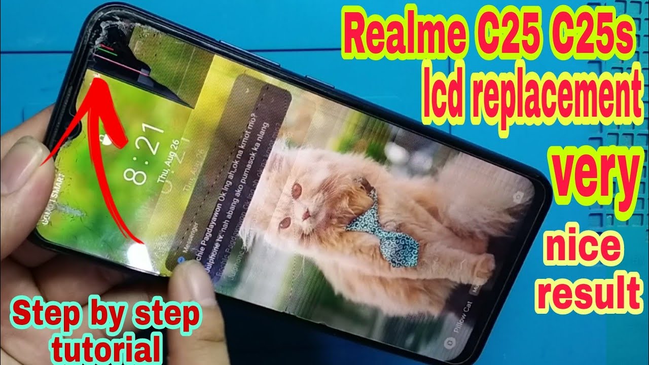 Realme C25 C25s Lcd Screen Replacement and Disassembly | Step by Step ...