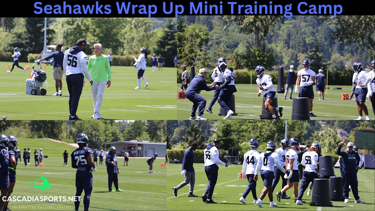 Seahawks wrap up Mini- Camp - YouTube