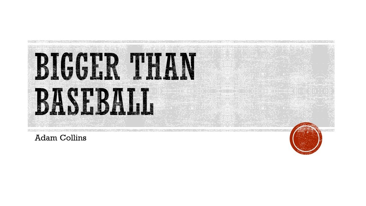 Bigger than Baseball - Adam Collins - Hosting UPIKE Baseball Team - YouTube
