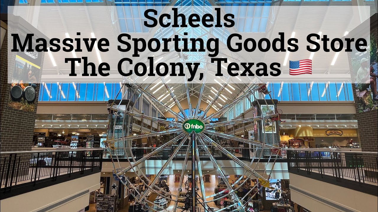 Scheels - Massive Sporting Goods Store (The Colony, Texas) - YouTube