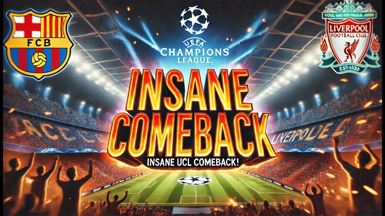 FC Barcelona vs Liverpool | UCL Final | INSANE Comeback! - YouTube