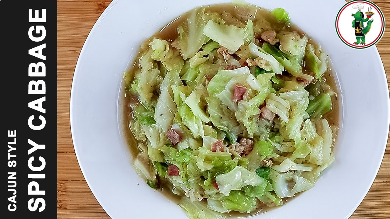 HOW TO MAKE SPICY CABBAGE| CAJUN STYLE SPICY CABBAGE - YouTube