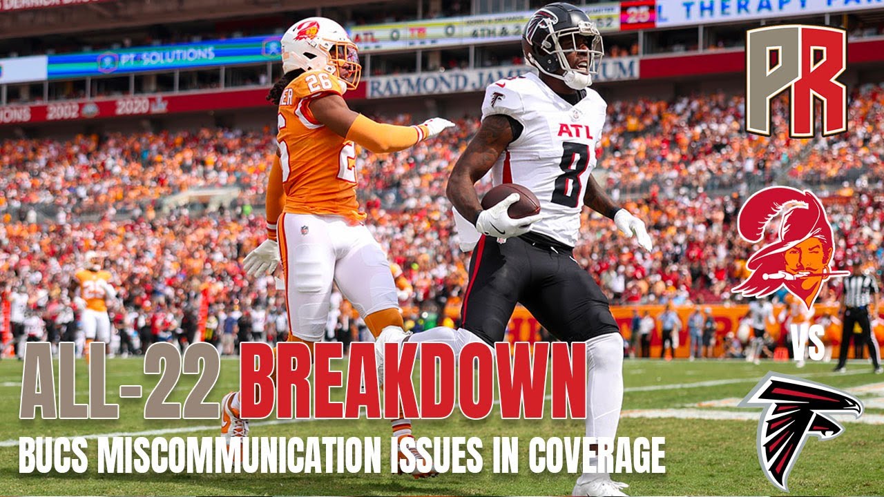BUCS ALL-22 BREAKDOWN: Bucs Miscommunication Issues In Coverage vs. Falcons - YouTube
